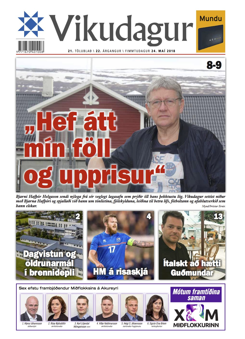 Vikudagur kemur út í dag | Vikublaðið