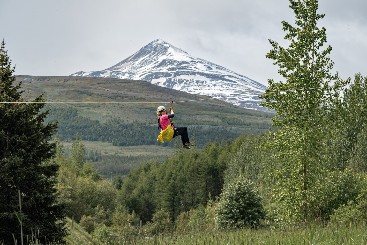 Zipline Akureyri gengur mjög vel | Vikublaðið