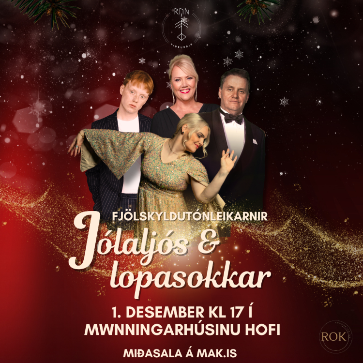 Jólaljós og lopasokkar í Hofi | Vikublaðið